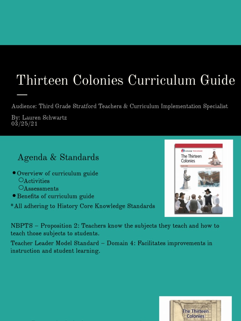 13 Colonies Presentation | PDF