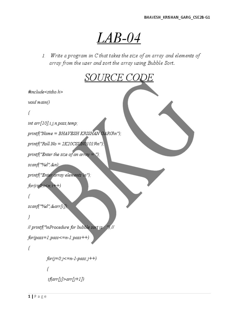 C Array Sorting and Searching Methods | PDF | Array Data Structure | Theoretical Computer Science