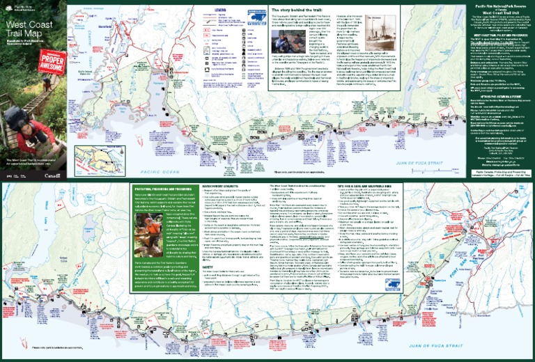 West Coast Trail Map | PDF