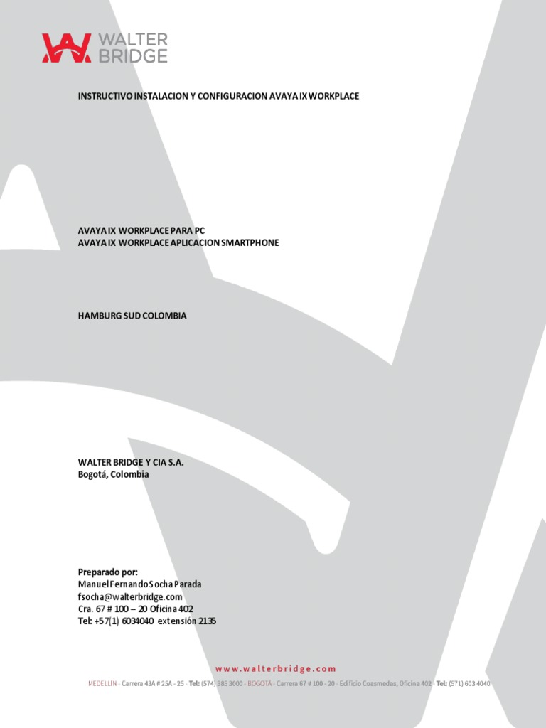 Instructivo Instalacion y Configuracion IX Workplace | PDF | Microsoft ...