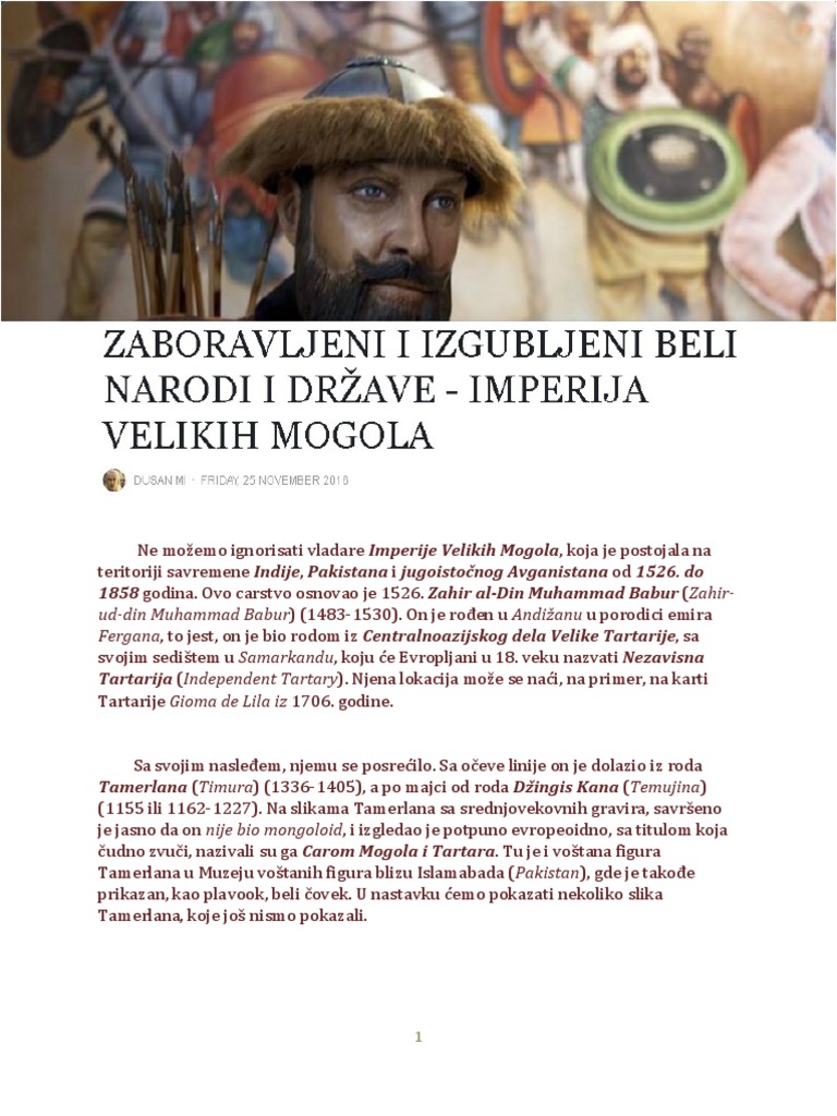 Imperija Velikih Mogola | PDF