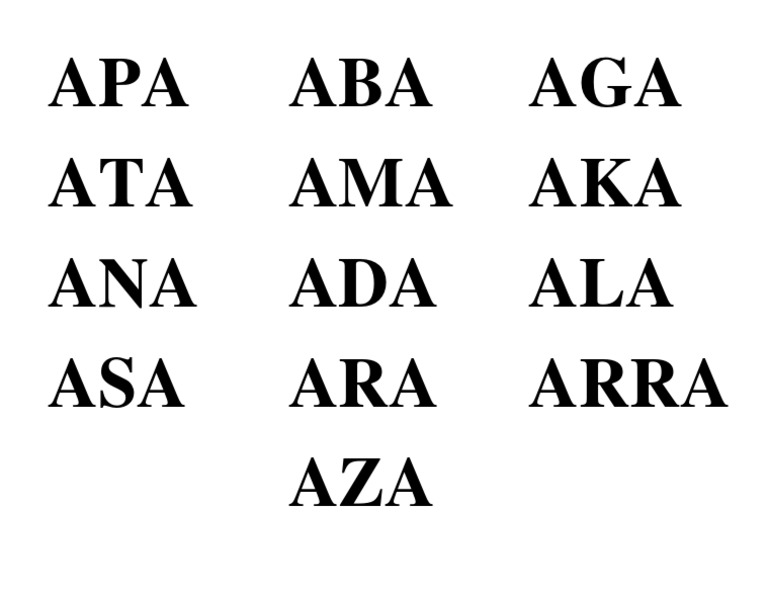 Test Consonantes Láminas