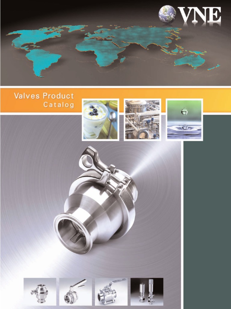 VNE Valves Catalogs | PDF | Valve | Actuator