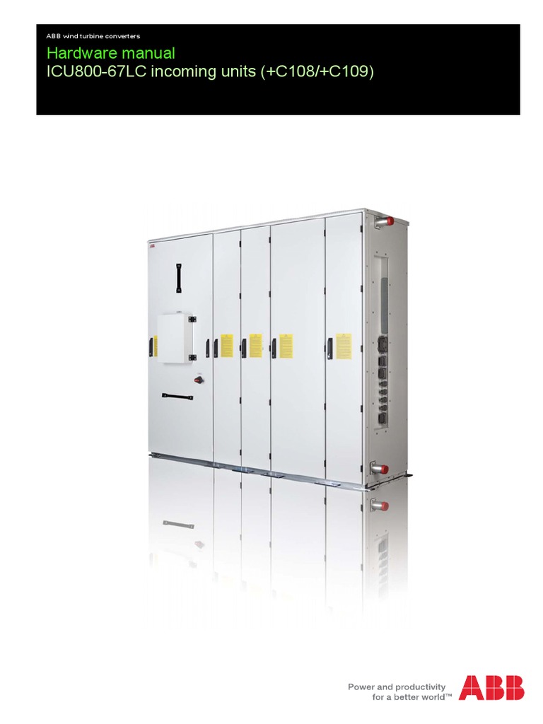ICU800-67LC Incoming Units (+C108/+C109) : Hardware Manual | PDF ...