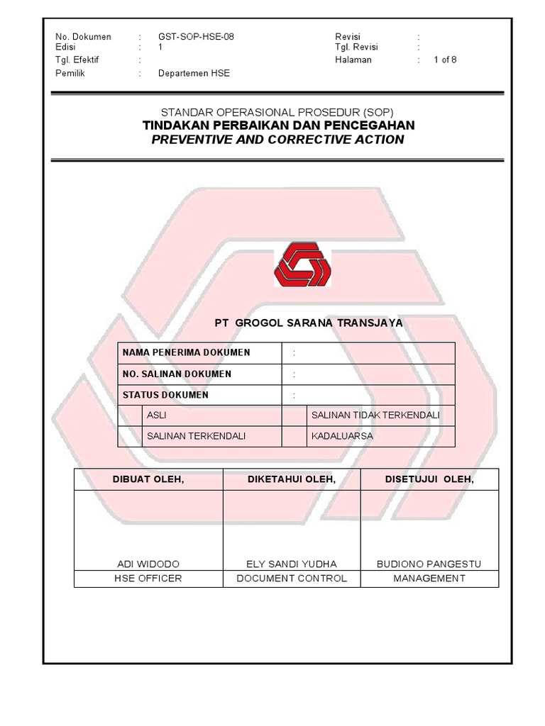 Grogol Sop Hse 08 Pica | PDF