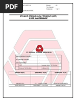 SOP Pembuatan Sedimen Pond | PDF
