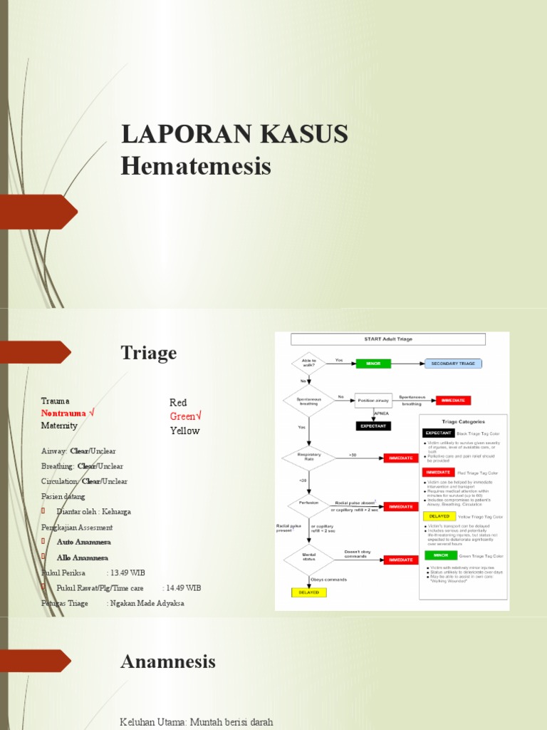 Lapsus Hematemesis | PDF