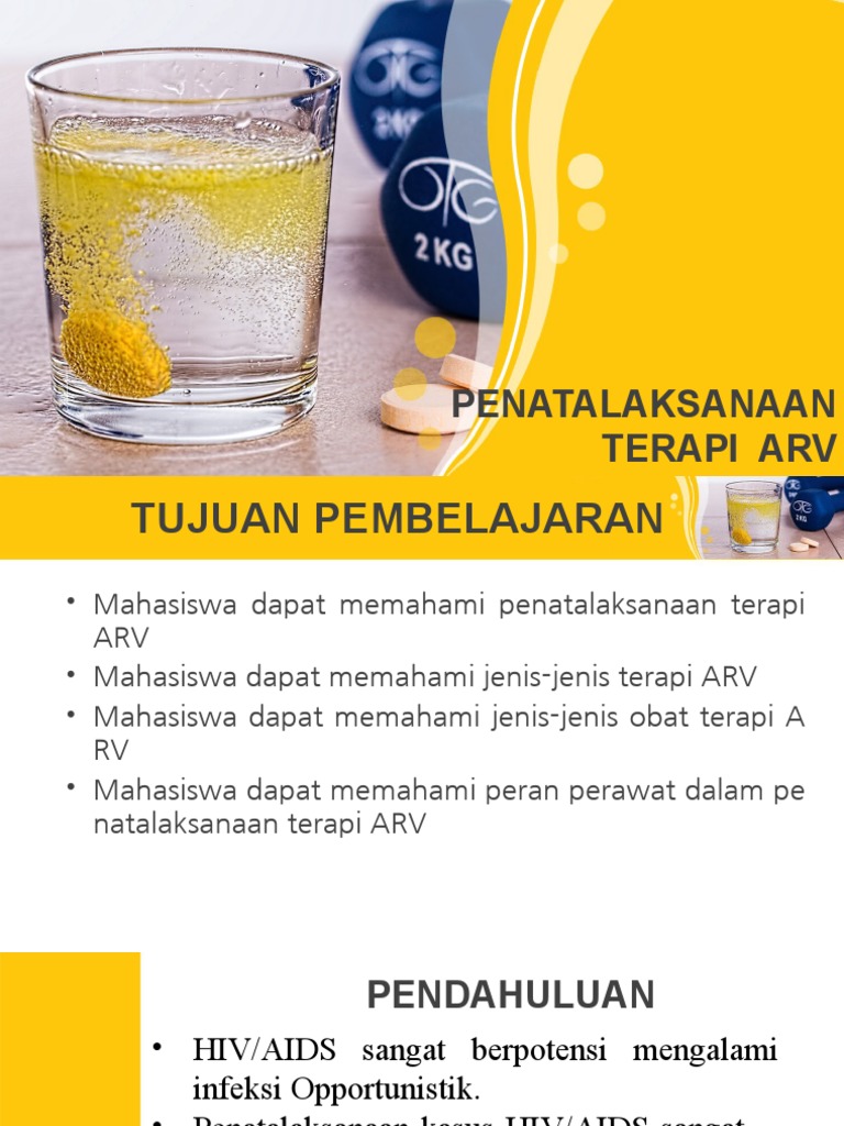 Penatalaksanaan Terapi Arv | PDF | Management Of Hiv/Aids | Hiv/Aids
