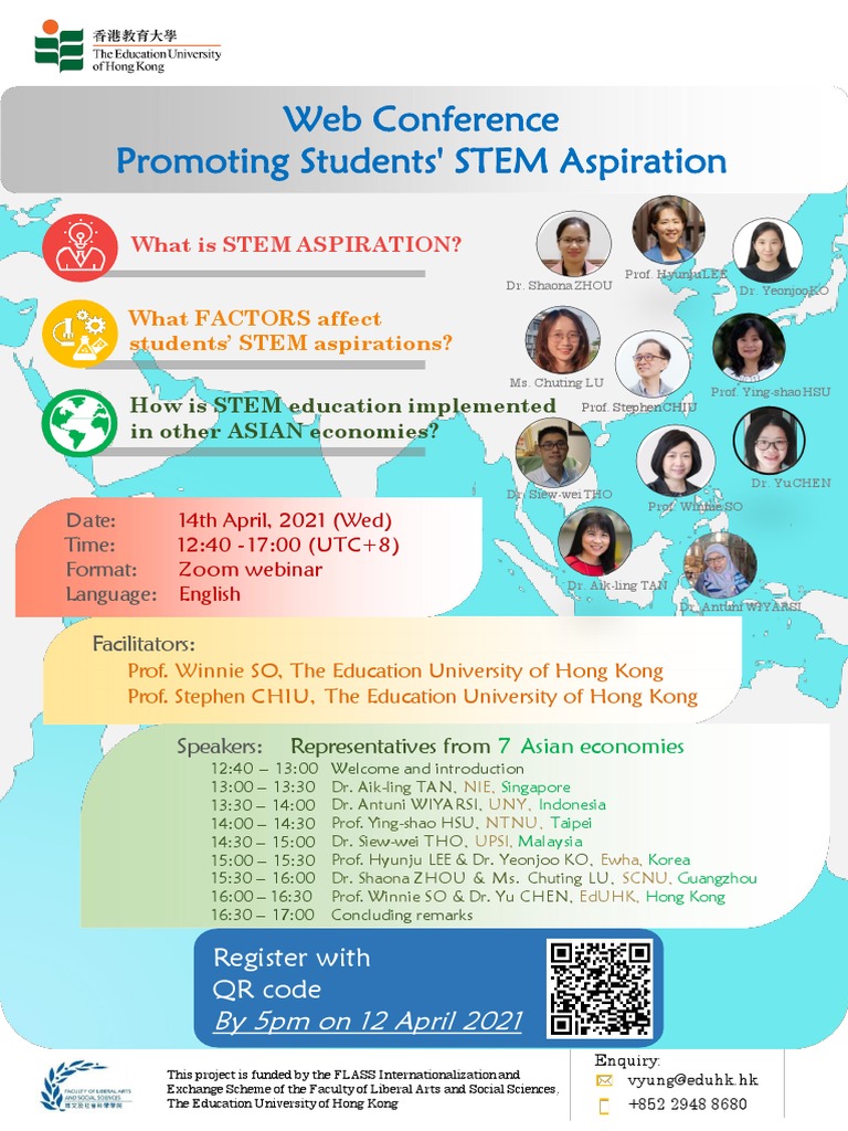 Poster - Web Conference On Promoting Students' STEM Aspiration | PDF ...