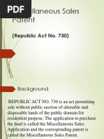 Residential Free Patent Act RA10023 Irr | PDF | Patent Application ...