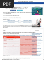 BDO Withdrawal Slip | PDF