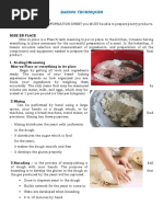 Baking Pastry Vocabulary | PDF | Breads | Dough