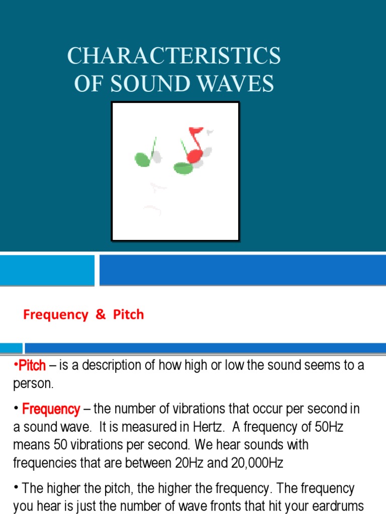 Sound Waves: Frequency, Pitch, and Loudness | PDF | Sound | Frequency