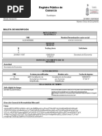 Constitución de Sociedad M4: Forma Precodificada Del Registro Público de Comercio | PDF | Business