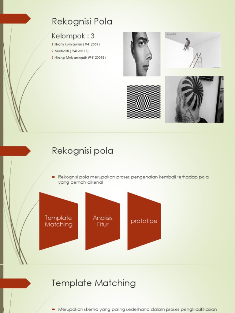 Presentasi Pattern Recognisi (Template Matching, Feature Analisys Dan ...