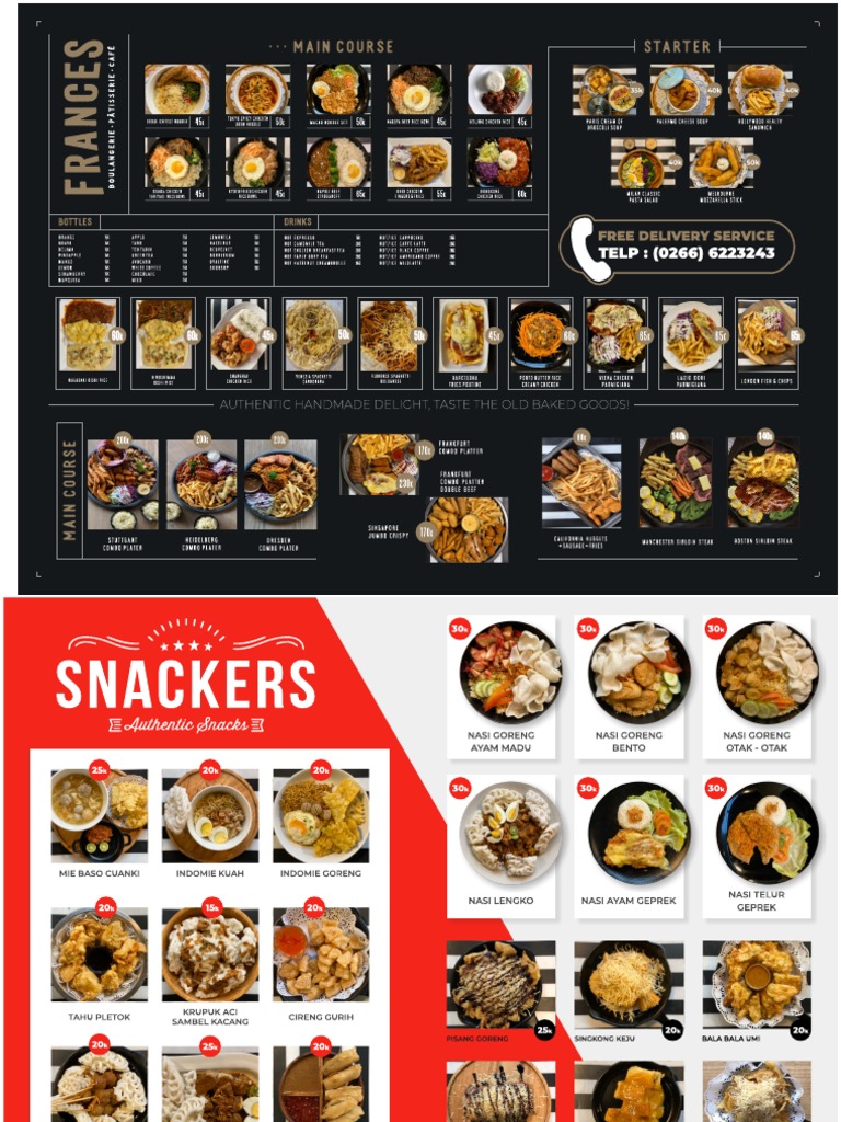 Menu Barcode Menunya | PDF | Drink | Pizza