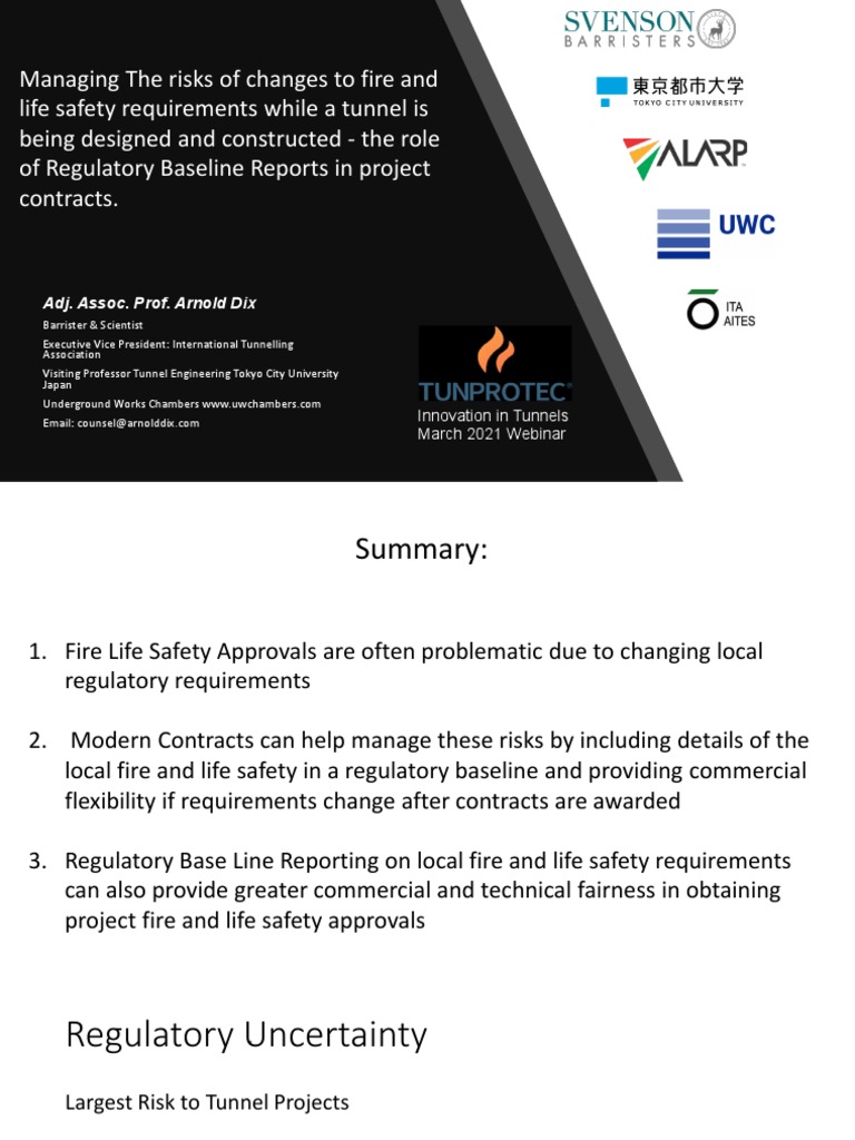 Presentation Prof. Arnold Dix | PDF | Risk | Safety