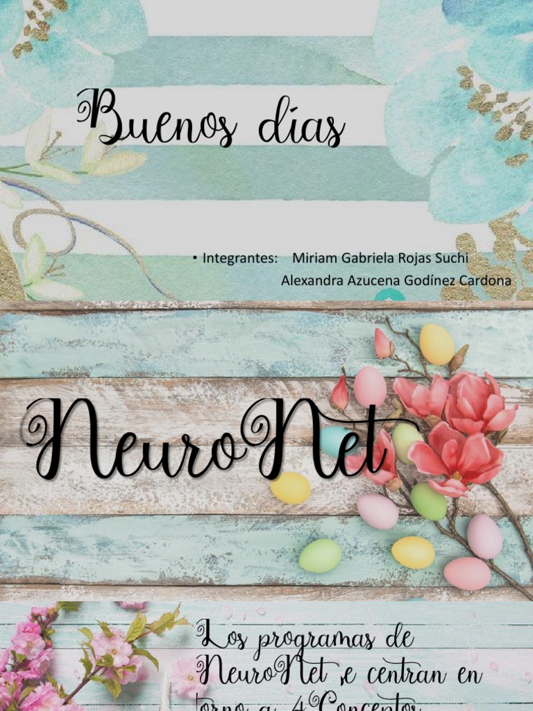 Actividades NeuroNet para Preescolar | PDF | Educación de la primera ...