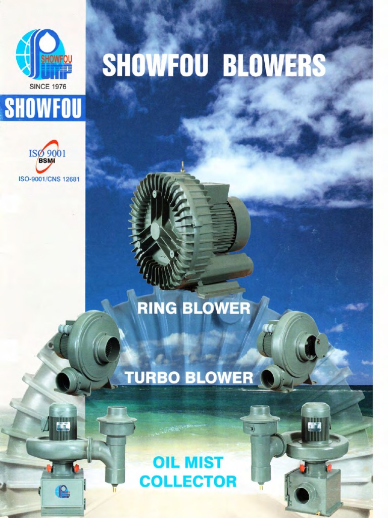 Showfou Ring Blower - Turbo Blower - Oil Mist Collector - BS-BP-BL-BM ...