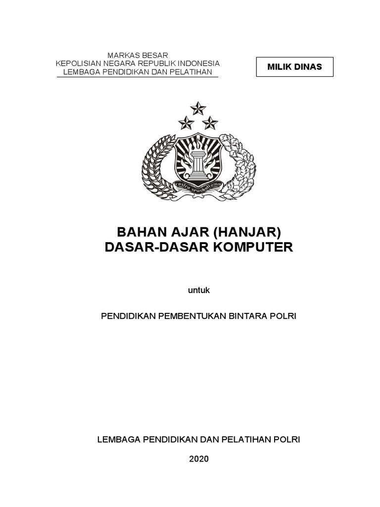 Dasar Dasar Komputer | PDF | Komputer