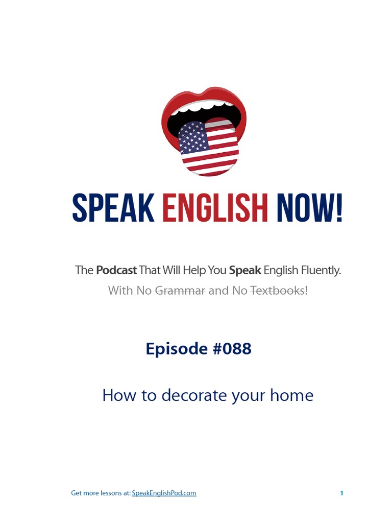 088 How To Decorate Your Home Esl | Download Free PDF | Interior Design