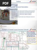 Fire Water Demand Calculation 123 | PDF | Fire Sprinkler System | Motor Oil