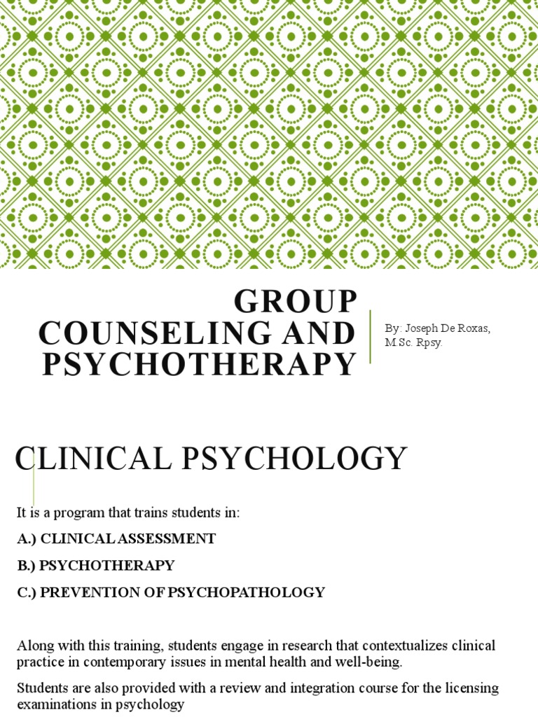 Introduction Group Therapy | PDF