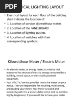 Sample Power Layout | PDF | Electrical Wiring | Electrical Equipment