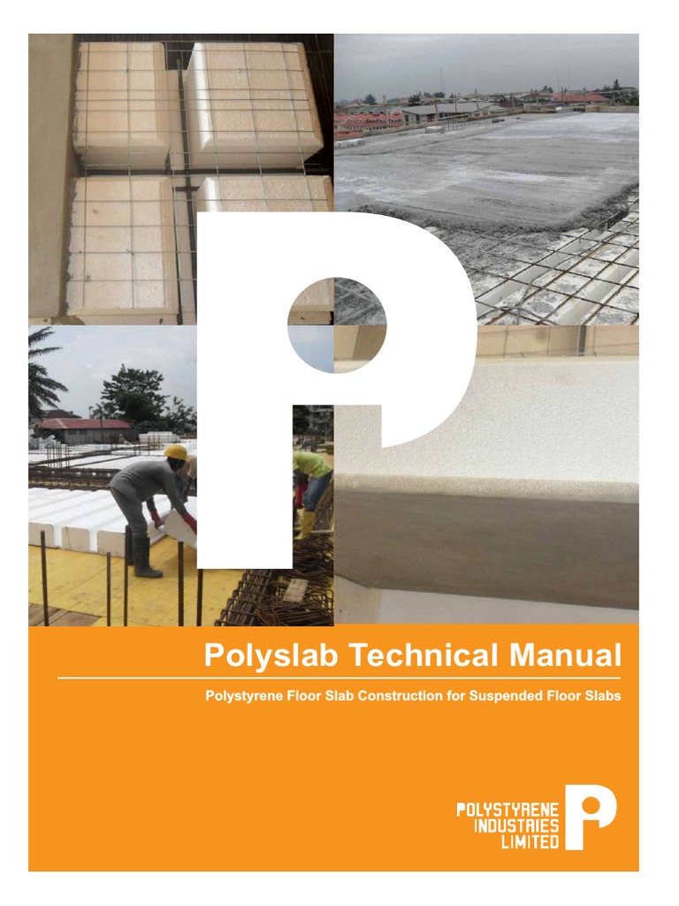 Polyslab Floor Slab Construction Guide | PDF | Polystyrene | Combustion