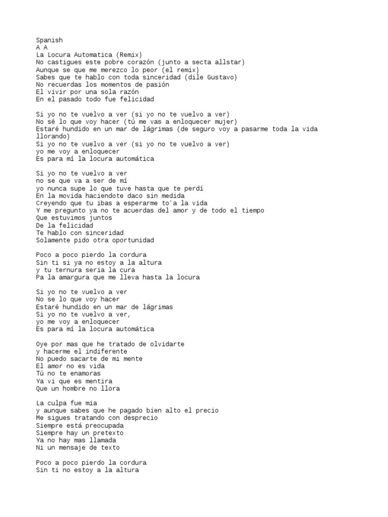 La Secta AllStar - La Locura Automática | PDF