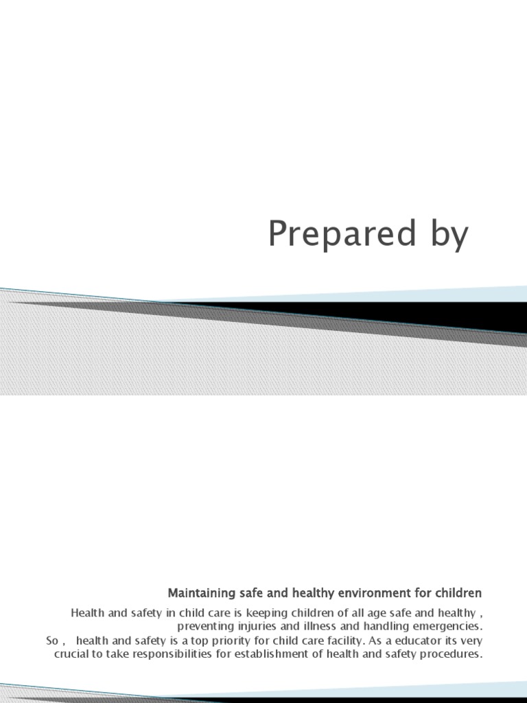 Presentation 1 | PDF | Child Care | Relationships