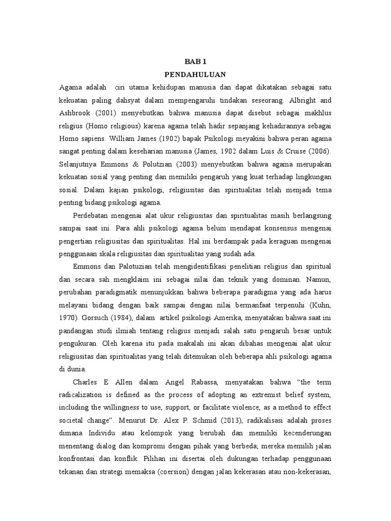 Religiusitas, Radikalisasi Dan Fundamentalis | PDF | Pengembangan Diri | Agama & Spiritualitas