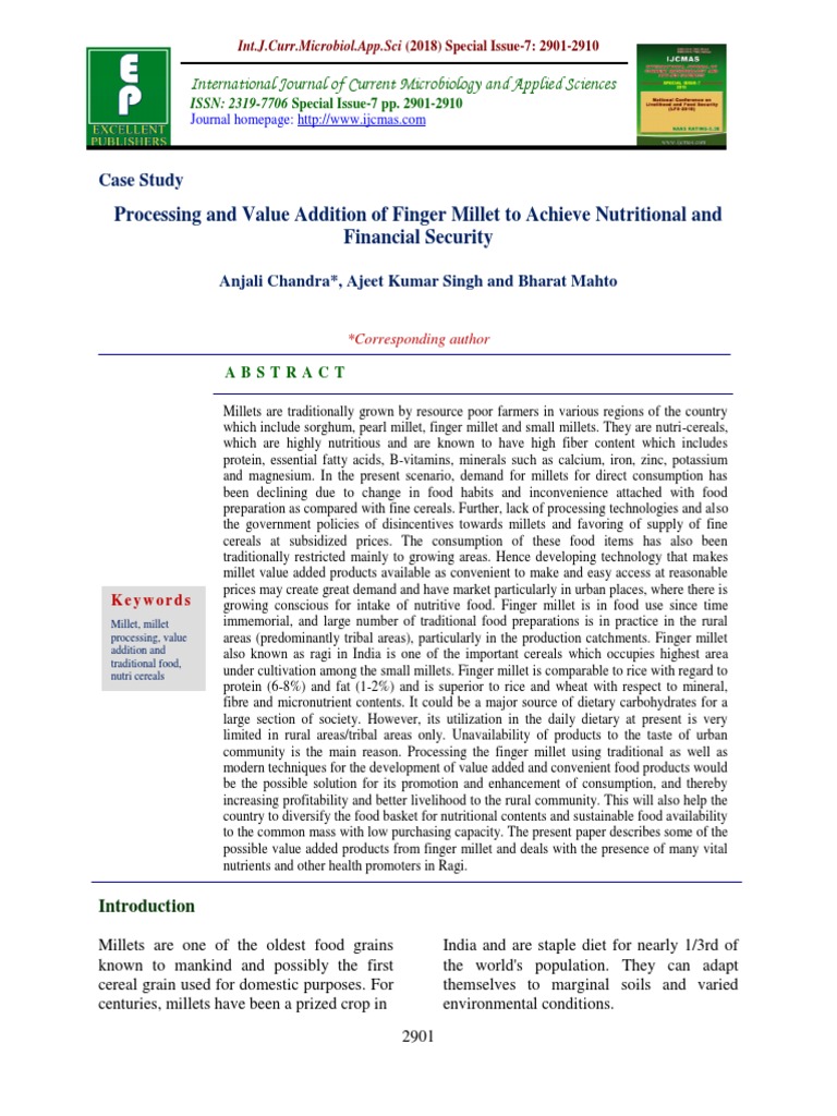 Anjali Chandra, Et Al | PDF | Flour | Cereals