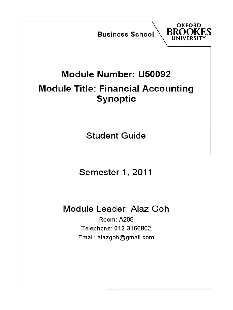 U50092 Module Guide | PDF | Learning | Thesis