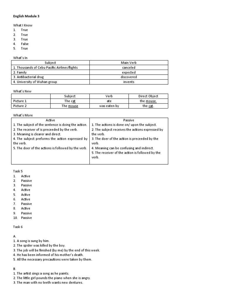 English Module 3 | PDF | Solution | Solubility