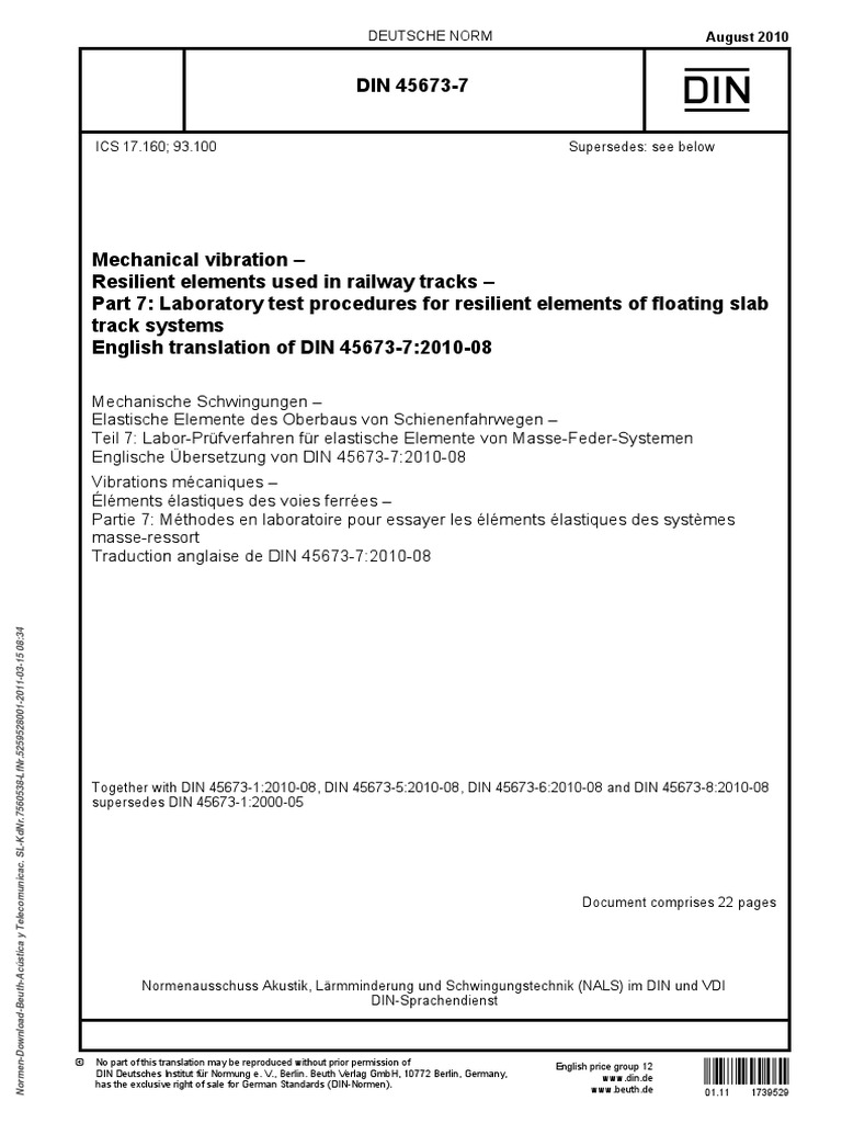 45673-7 2010 | PDF | Strength Of Materials | System