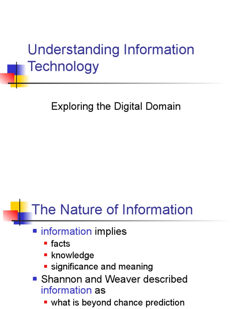 Lesson2 - Introduction To IT | PDF | Internet | Personal Computers