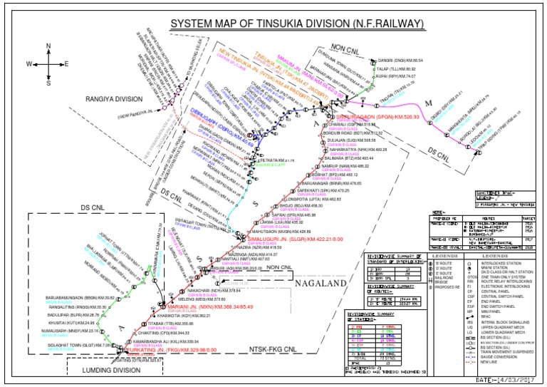 System Map of Tinsukia Division | PDF