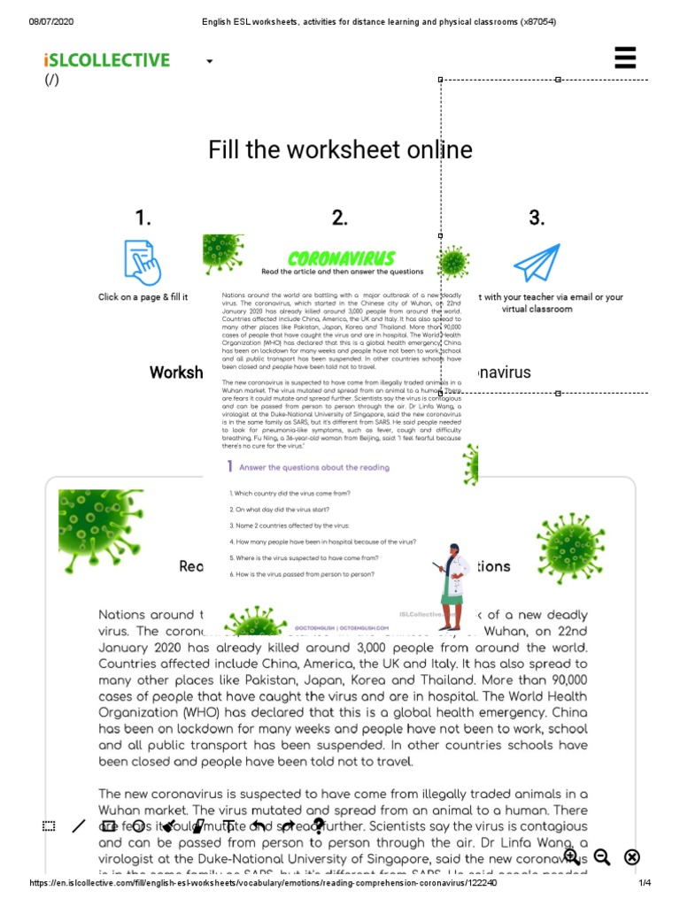 English ESL Worksheets, Activities For Distance Learning and Physical ...