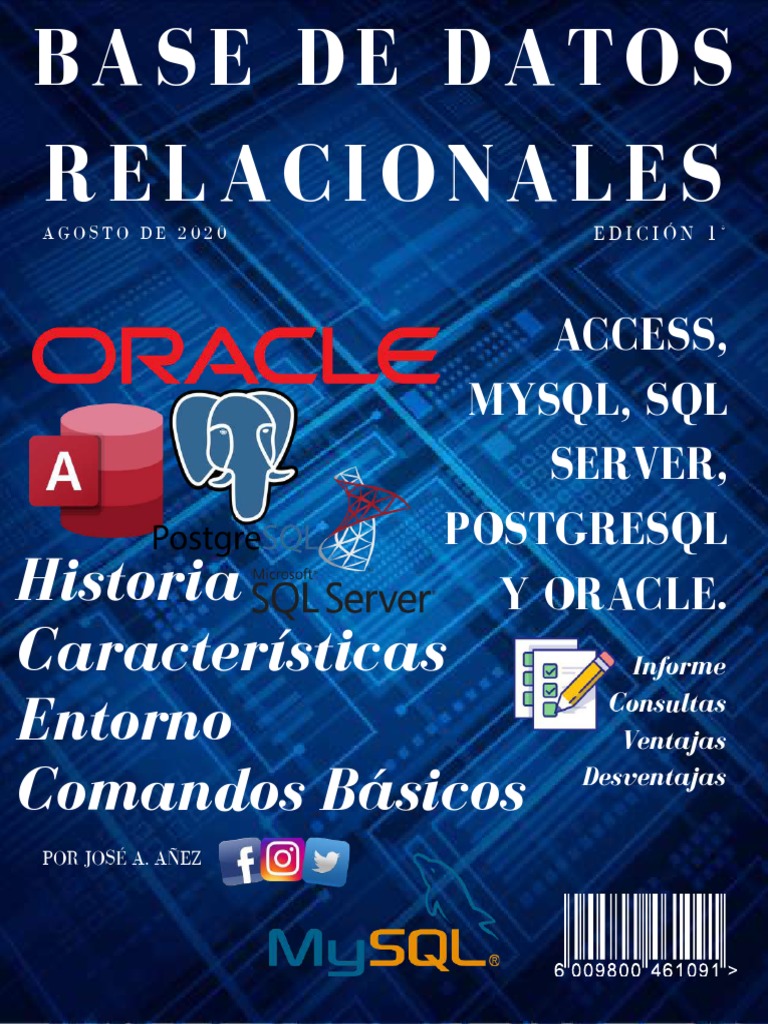 Base de Datos Relacionales Revista | PDF | Mi sql | Postgre Sql