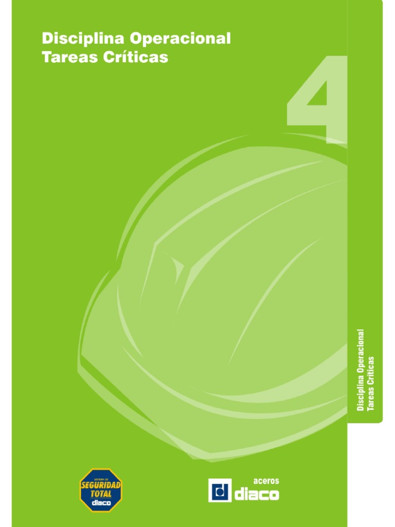 Disciplina Operacional - Tareas Criticas | PDF | Seguridad y salud ...