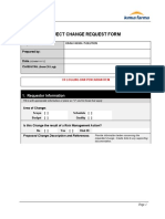 QMS Change Request Form | PDF | Accountability | Leadership
