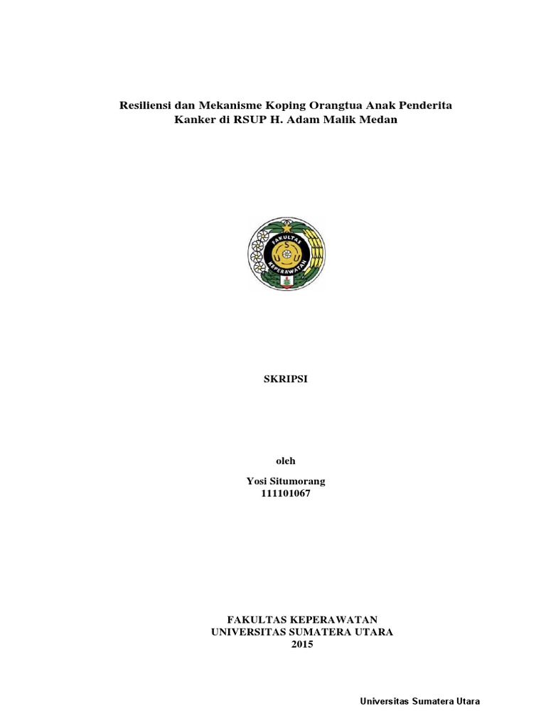 Kuisioner Mekanisme Koping Orang Tua | PDF