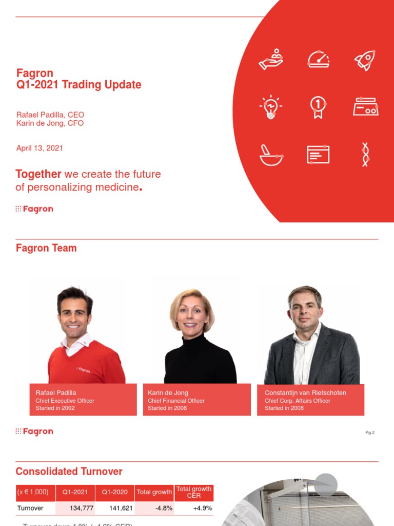 Q1-2021 Trading Update Presentation DEF - 0 | PDF | Economies | Business