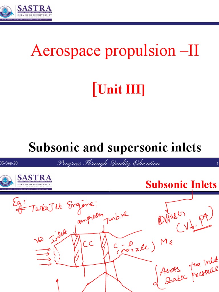 Subsonic and Supersonic Inlets Guide | PDF | Aerodynamics | Boundary Layer