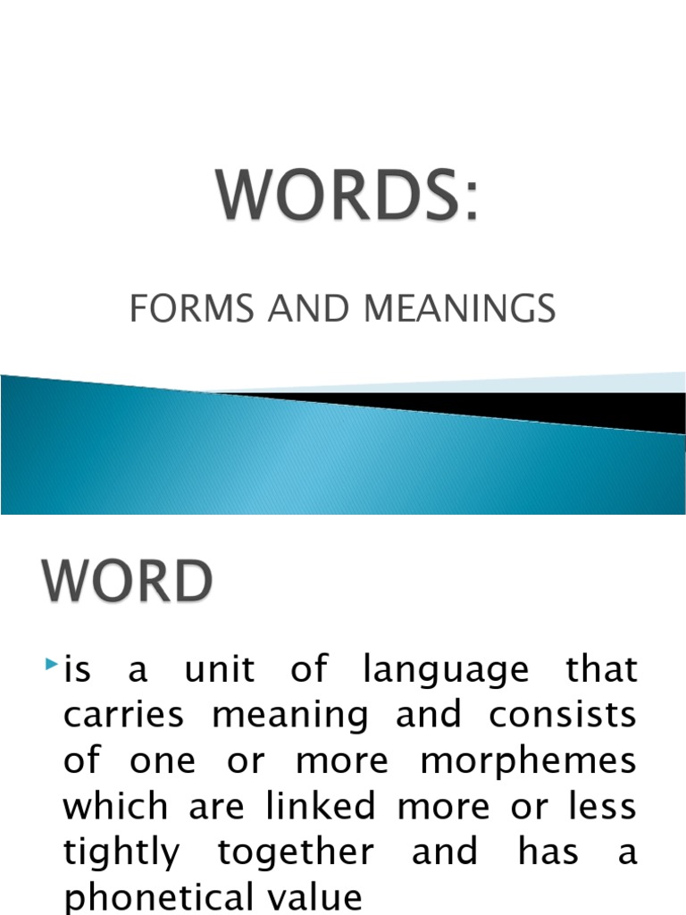 Lec1 Eng141 | PDF | Word | Linguistics