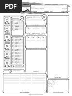 SW5E CharacterSheet (Fillable) | PDF | Role Playing Games