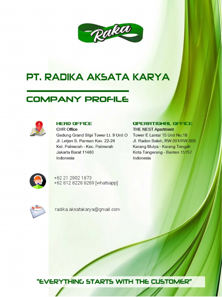 (Compro RAKA) PT. RADIKA AKSATA KARYA (Compact Final - Wo ID) | PDF