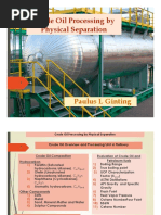 Crude Oil Distillation Processes | PDF | Distillation | Oil Refinery