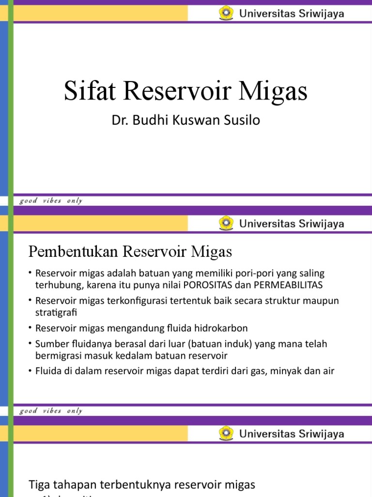 Sifat Reservoir Migas | PDF